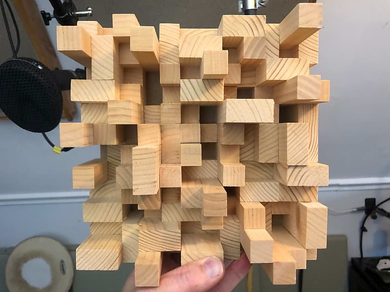 Acoustic Sound Diffuser (Mini Version) | Reverb