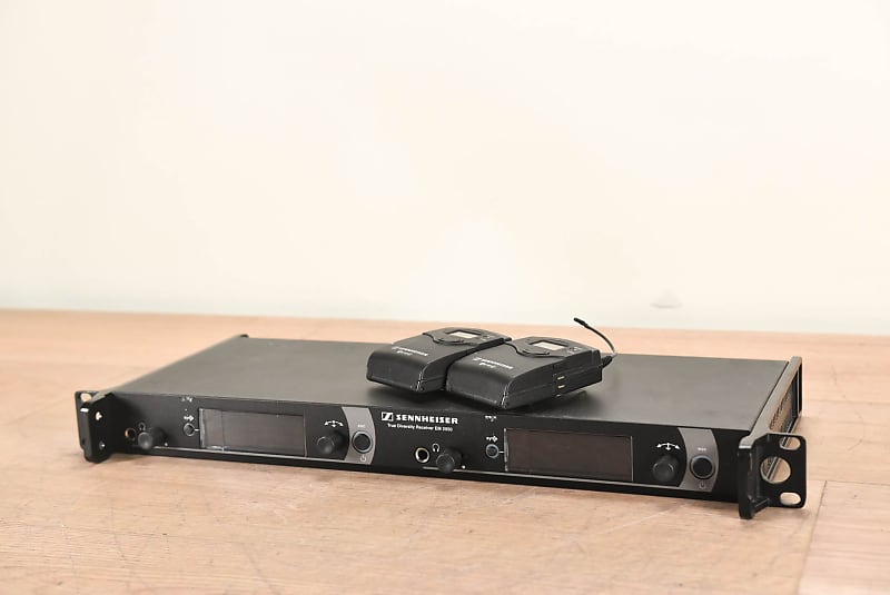 Sennheiser EM 2050 Wireless Receiver w/ two Beltpacks - | Reverb