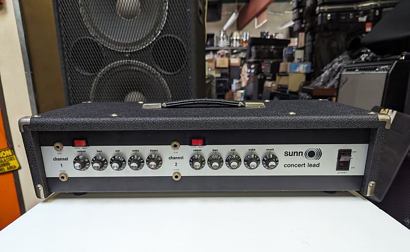 Storage Find! 1972 Sunn Concert 150 Watt Transistor Guitar | Reverb