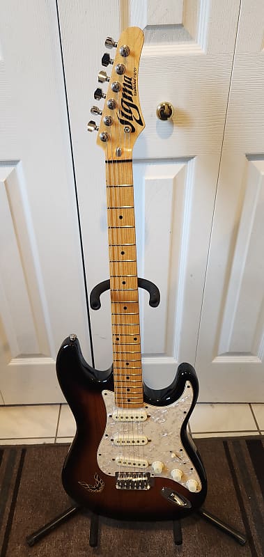 Rare Sigma Martin Strat Style Electric Guitar | Reverb