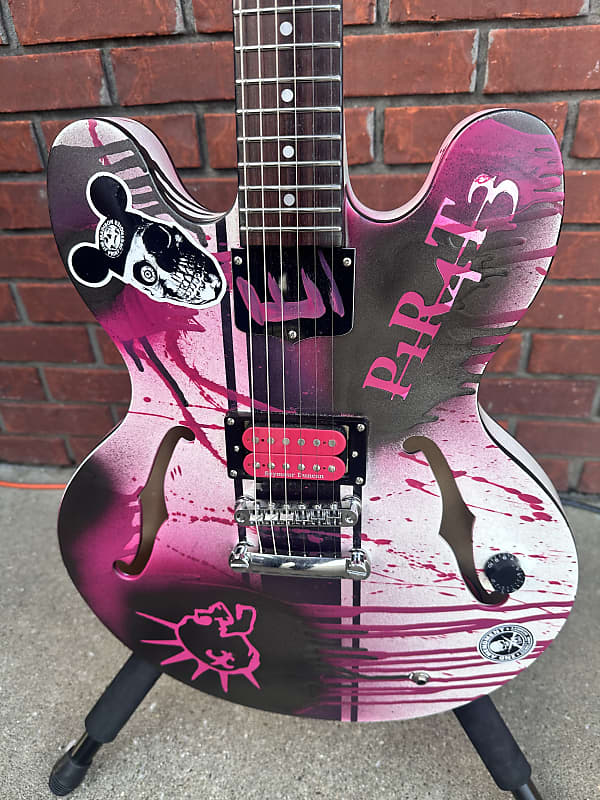 Firefly FF338 Punk Electric Pirate Hollowbody Guitar | Reverb