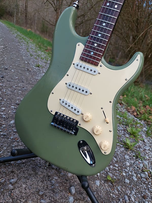 Warmoth Stratocaster Wenge/Padauk Neck Locking Tuners | Reverb