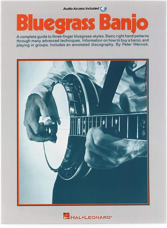 Hal Leonard Bluegrass Banjo Method Guidebook with Tablature | Reverb