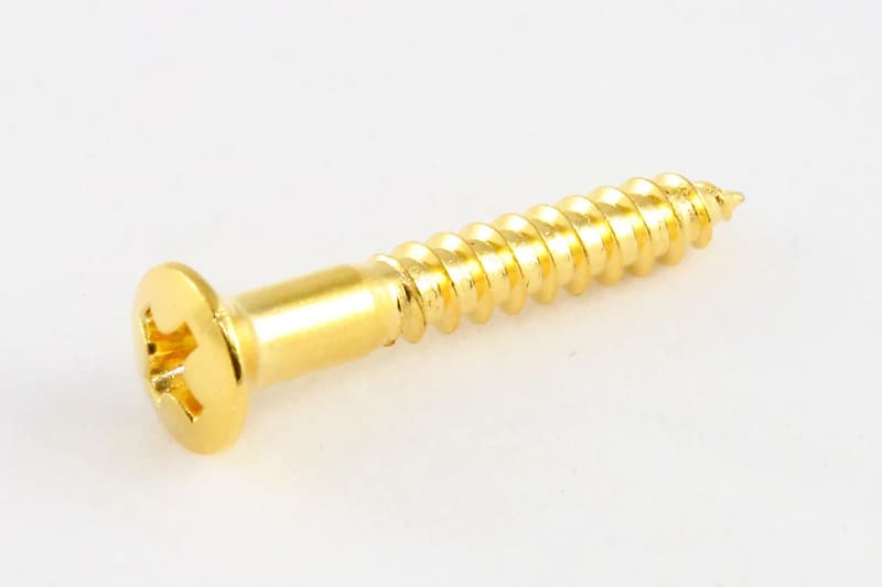 Gold Strap Button Screws | Reverb