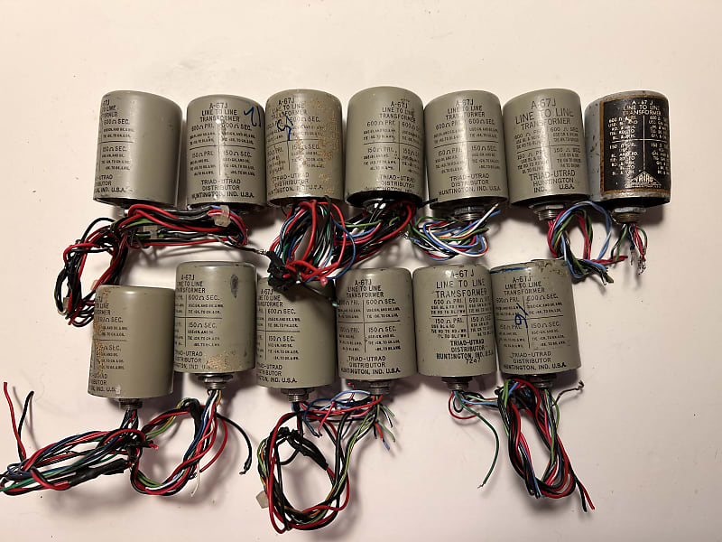 1x 1970's Triad A-67J transformer. 13x available | Reverb
