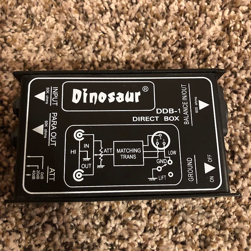 Dinosaur DDB-1 Direct Box | Reverb