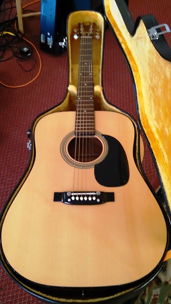 Vintage Kay Model KD28 Acoustic Guitar w/Hard Case | Reverb