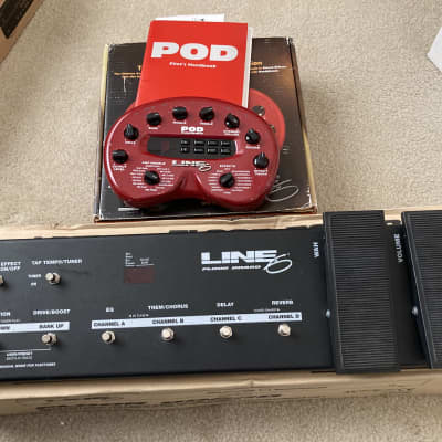 Line 6 Pod 2.0 with floor board | Reverb