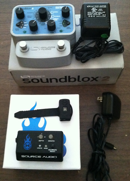 Source Audio Soundblox 2 Multi Wave Bass Distortion + Hot | Reverb