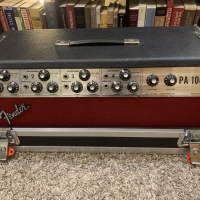 Vintage 1976 Fender PA 100 Vocal Sound System SERVICED w/ | Reverb