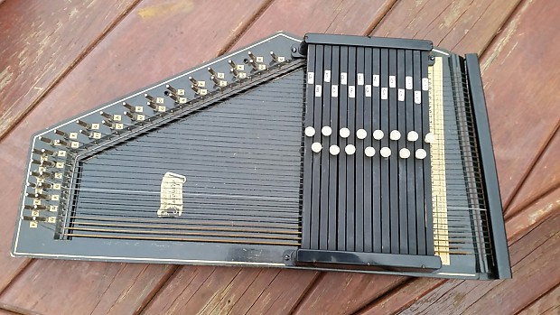 Vintage Autoharp Brand Autoharp With Case | Reverb UK