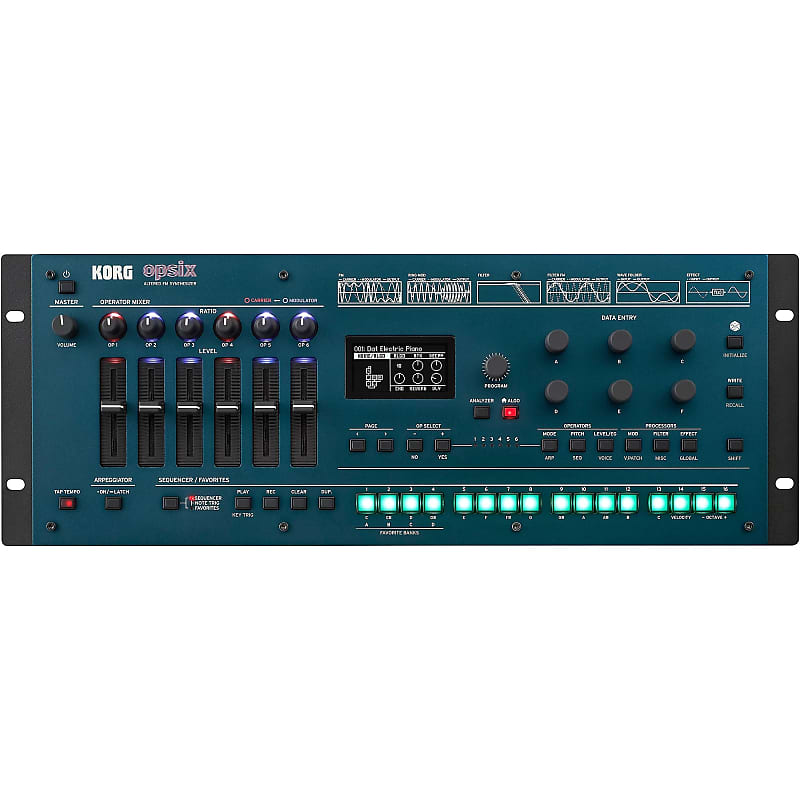 Korg opsix Altered FM Desktop Synthesizer Module | Reverb