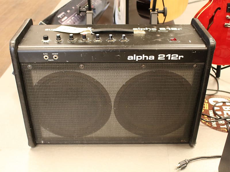 Used Sunn Alpha 212r 2x12 Guitar Amp | Reverb