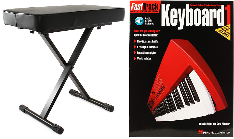 Hal Leonard FastTrack Keyboard Method - Book 1 Bundle with | Reverb