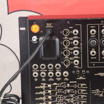 Vintage Peavey 701R Rack Mount MIxer | Reverb