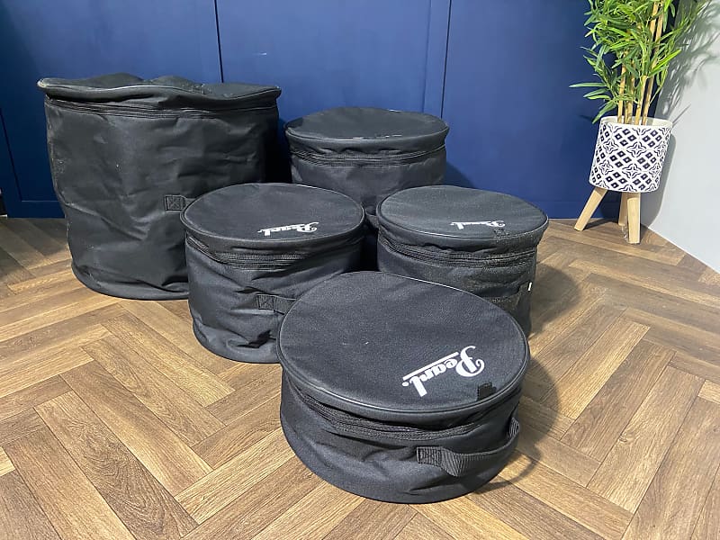 Pearl Soft Drum Case Set x5 / Lined Drum Bags / Accessory | Reverb UK