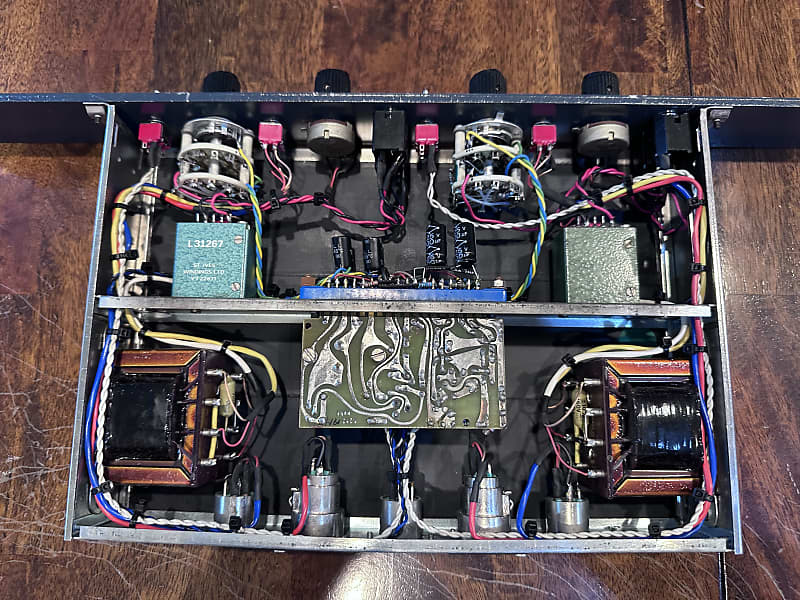 Vintage Neve 1272 Stereo Microphone Preamplifier racked by | Reverb