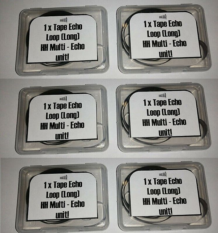 6 x Tape Echo Long Loops for HH Multi-Echo slider Units | Reverb UK