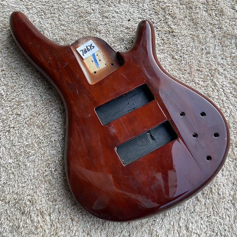 Solid Basswood 5 String Electric Bass Guitar Body DIY Project | Reverb