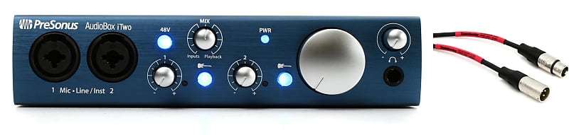 PreSonus AudioBox iTwo USB Audio Interface Bundle with Pro Co | Reverb