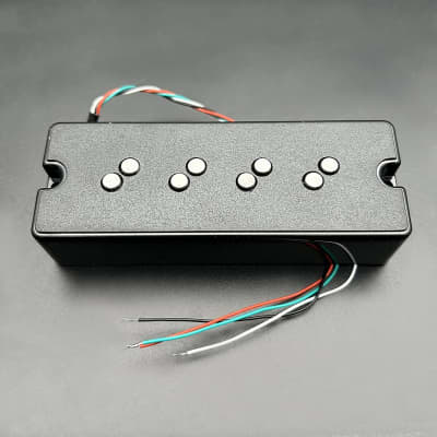 Alnico 5 Stacked 4 String Electric Bass Humbucker Pickups | Reverb