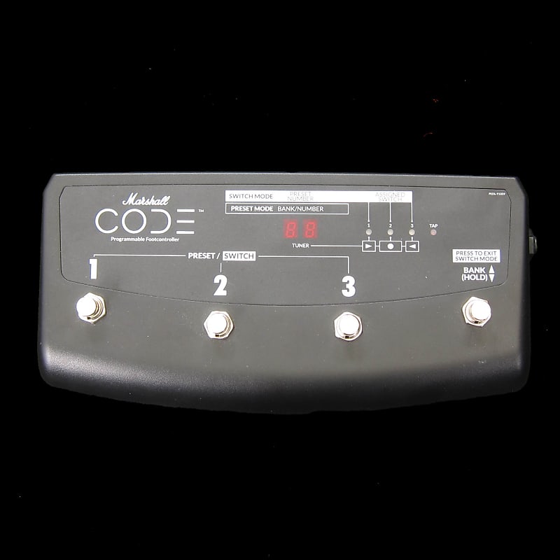 Marshall PEDL-91009 4-way Footswitch for Code Amplifiers | Reverb