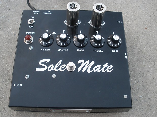 Allen Sole Mate Tube Guitar Preamp Pedal | Reverb Australia