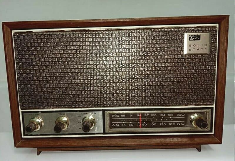 Arvin Radio Model 39R88 walnut | Reverb