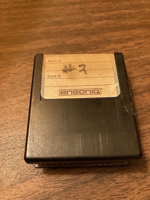 Ensoniq ESQ-1 Memory Cartridge | Reverb