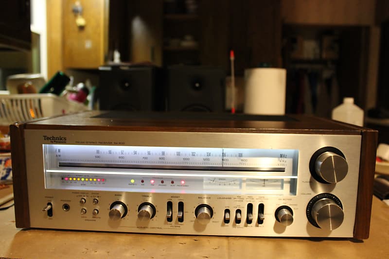 Restored Technics SA-600 AM/FM Stereo Receiver | Reverb