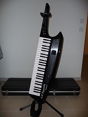 Roland Ax Synth Black Sparkle Keytar 2009 Black | Reverb
