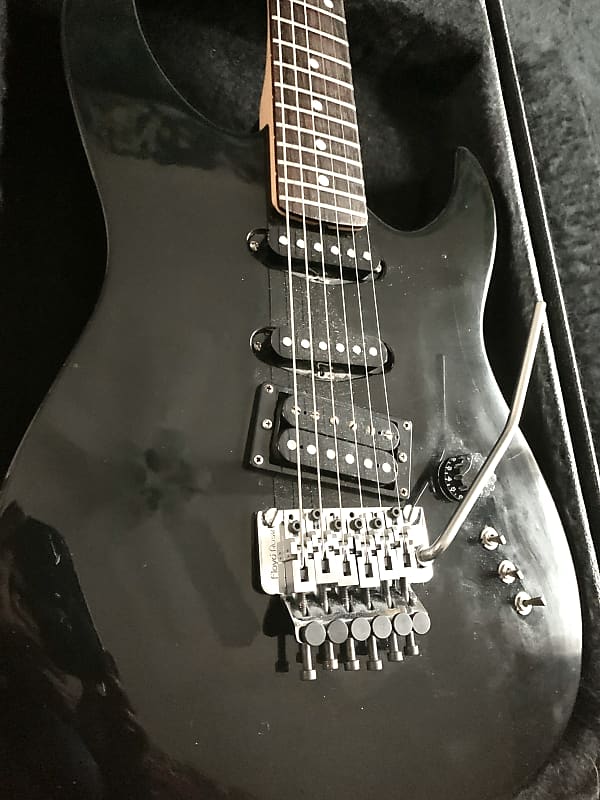 Vintage Kramer Focus 6000 Guitar 1986 Black MIJ Japan ESP | Reverb