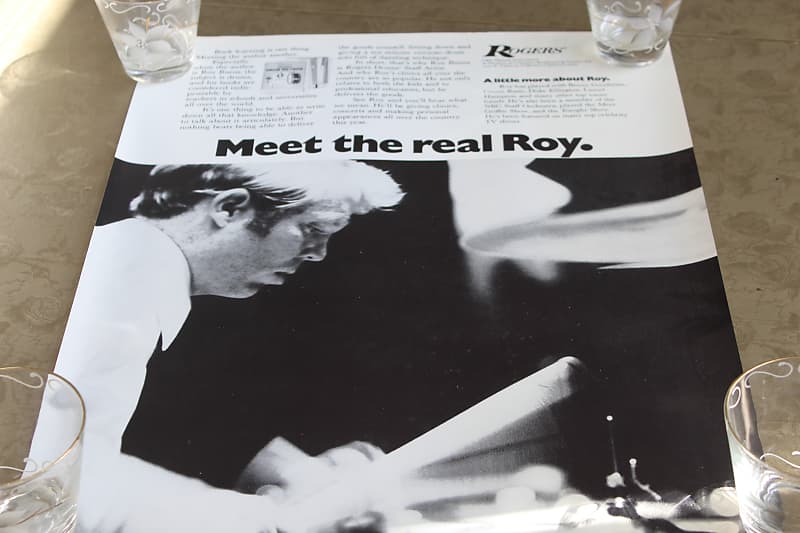 Rogers Roy Burns poster late 1960s - gloss | Reverb