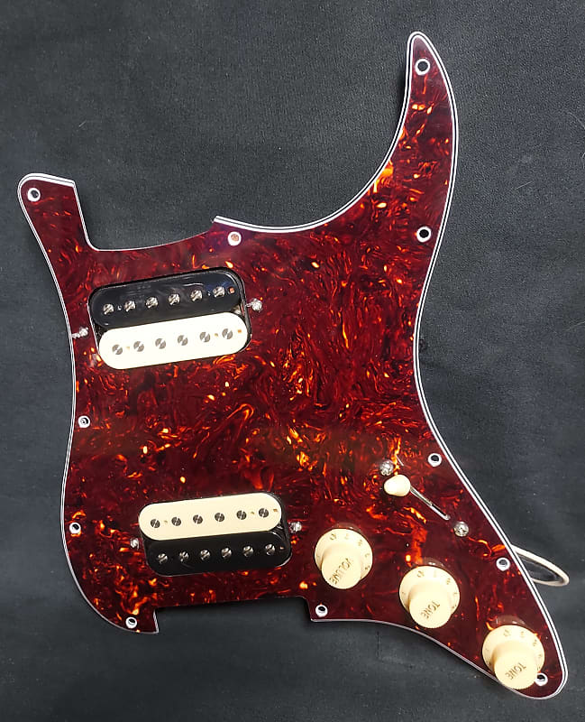 Rock'N R Guitars Loaded HH Stratocaster Pickguard W/GM Spirit | Reverb
