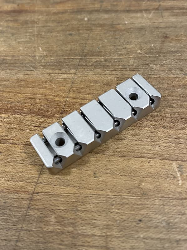 Rare Nickel Wilkinson USA Made Roller Nut Fits Fender Jeff | Reverb