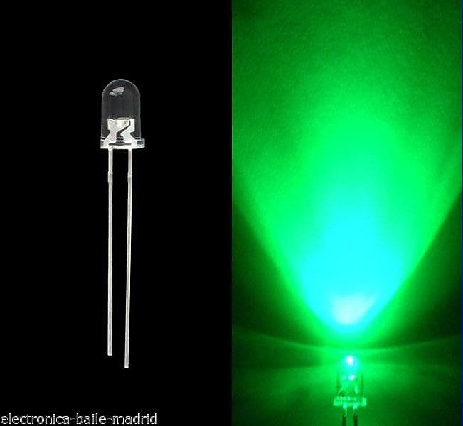 10x ULTRA BRIGHT LED GREEN WATER CLEAR 3mm FOR BOSS IBANEZ | Reverb UK
