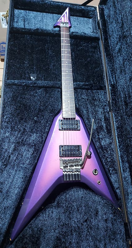 1984 Greco Flying V - Purple Burst - W/OHSC - MIJ | Reverb
