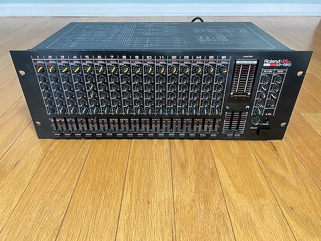Roland M-160 Rack Mount 16-Channel Line Mixer, Good Condition | Reverb