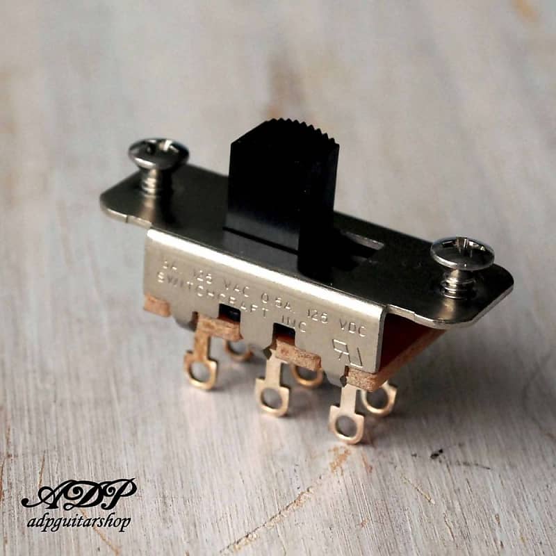 Switch On-On (2 pos.) Switchcraft for Fender Jazzmaster | Reverb