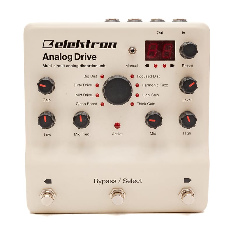 Elektron - Analog Drive Multi-Circuit Analog Distortion Pedal | Reverb