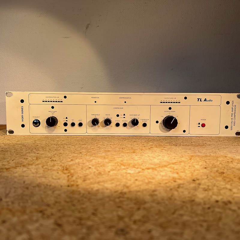 TL Audio 5050 Ivory Mono Valve Mic Preamp Compressor Tube | Reverb