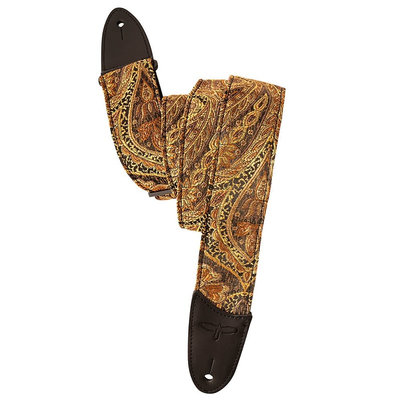 PRS Paisley Strap, Brown | Reverb