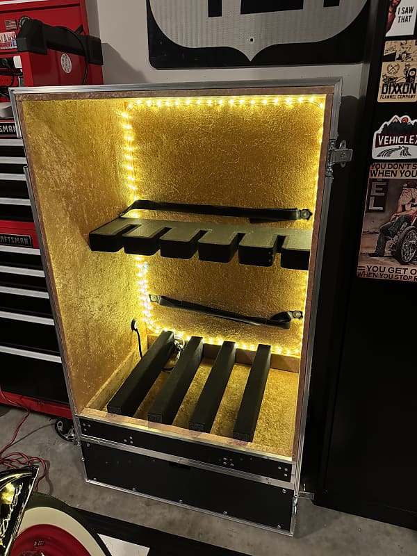 Kent Custom Guitar Vault for 7 guitars 2025 - Black | Reverb