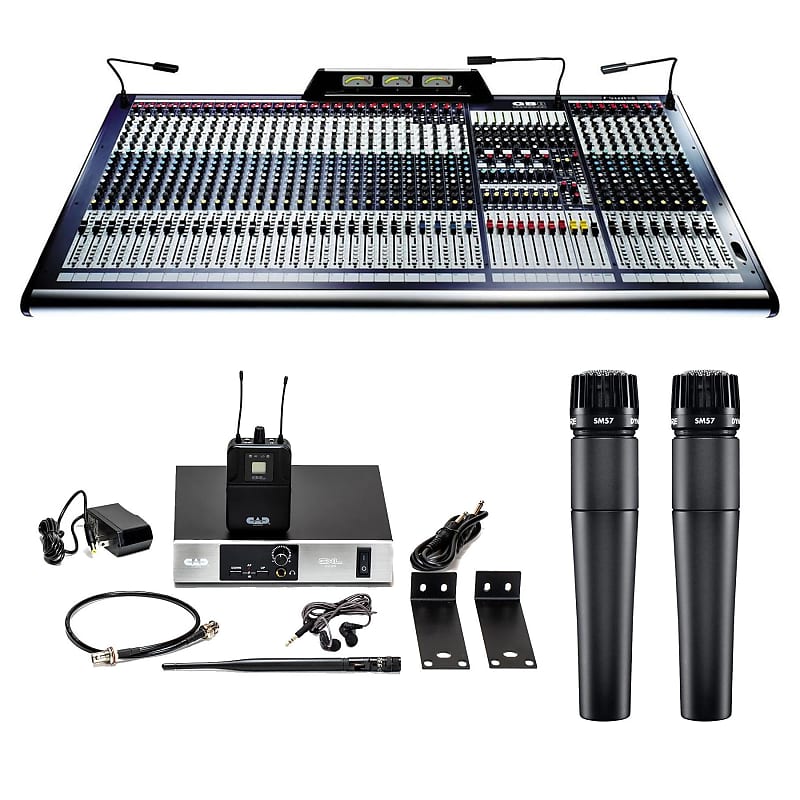Soundcraft GB8 48-Channel Console w/ CAD GXLIEM & 2 Shure | Reverb