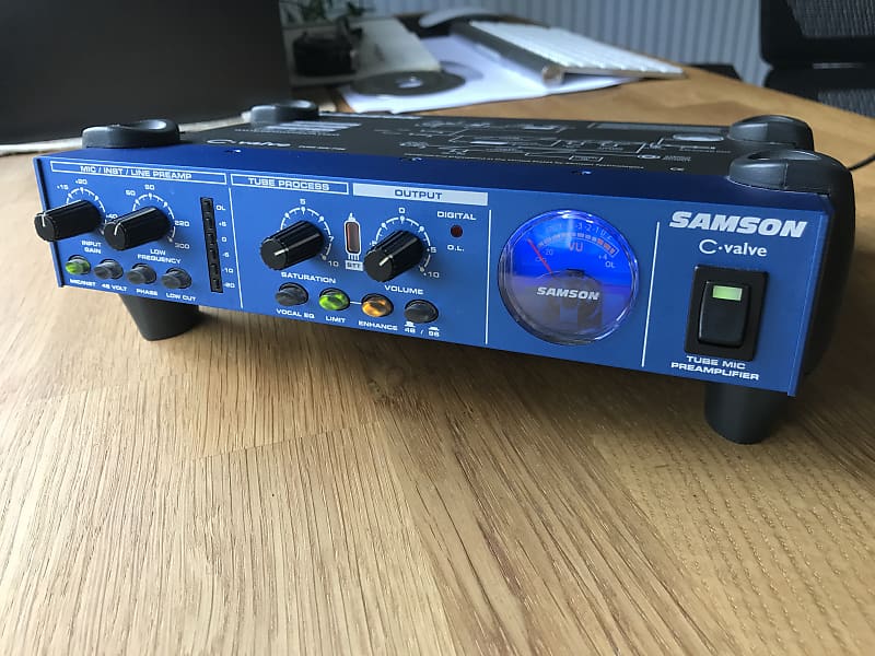 Samson C-Valve Preamp Blue & Black/Grey (matt) | Reverb UK