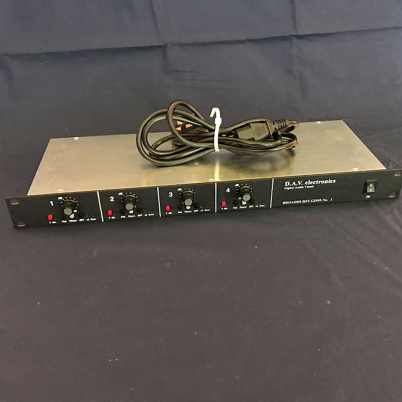 DAV Electronics Broadhurst Gdns No.2 - 4 Channel Mic-Pre 2021 | Reverb