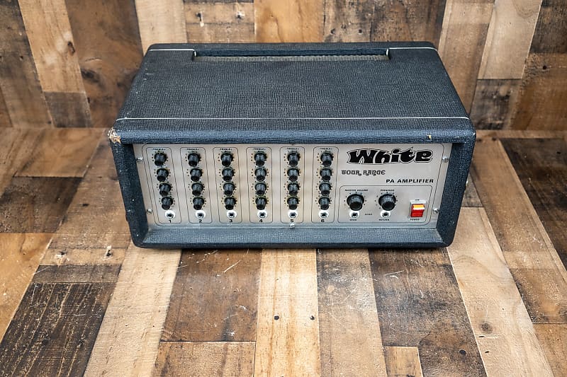 Matamp White Tour Range PA-150 Amplifier Extremely Rare Made | Reverb