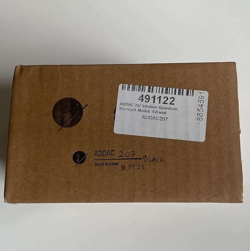 ADDAC 207 Intuitive Quantizer - Black | Reverb