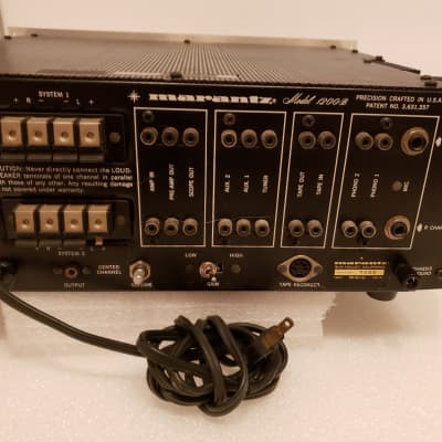 Fully Restored Marantz 1200B Stereo 100WPC Integrated | Reverb