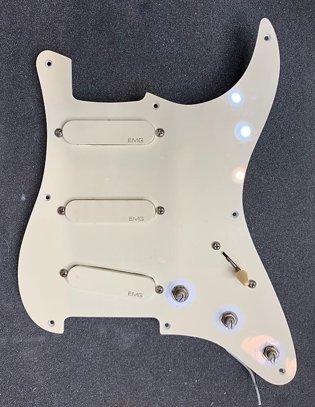 EMG JA Loaded Chandler/Strat Pickgard w/EXG-SPC Active EQ | Reverb